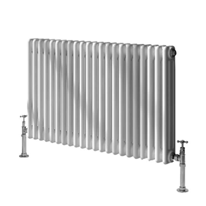 Reina Colona Horizontal 2 Column Radiator 605 x 500mm | 2/C513