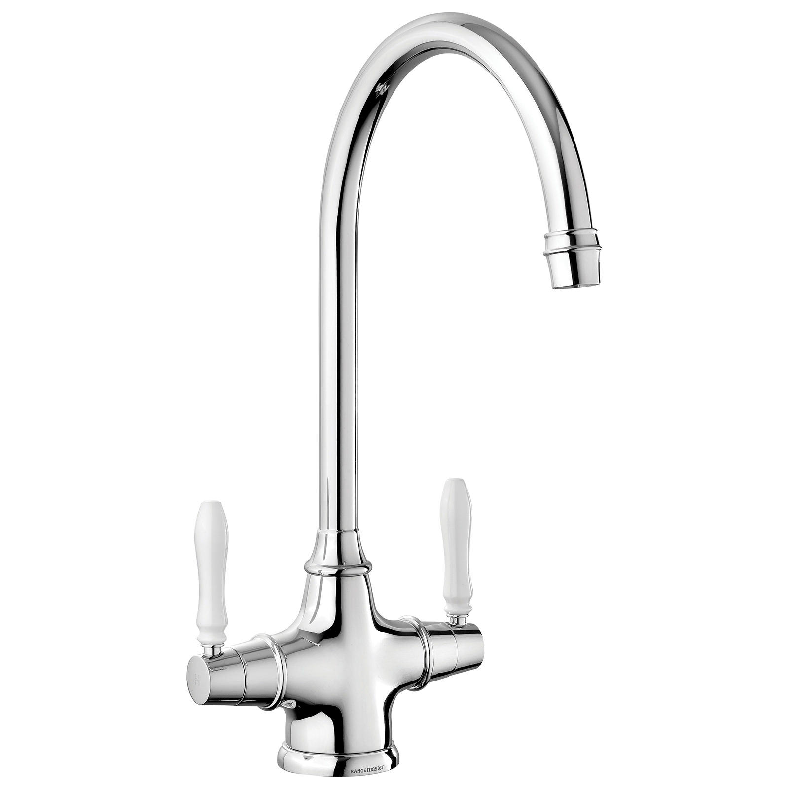 Rangemaster Belfast Chrome Monobloc Dual Lever Kitchen Sink Mixer Tap Rangemaster Belfast Chrome Monobloc Dual Lever Kitchen Sink Mixer Tap