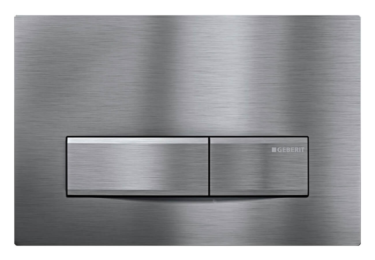 Geberit Sigma50 Stainless Steel Dual Flush Plate - 115.788.GH.5