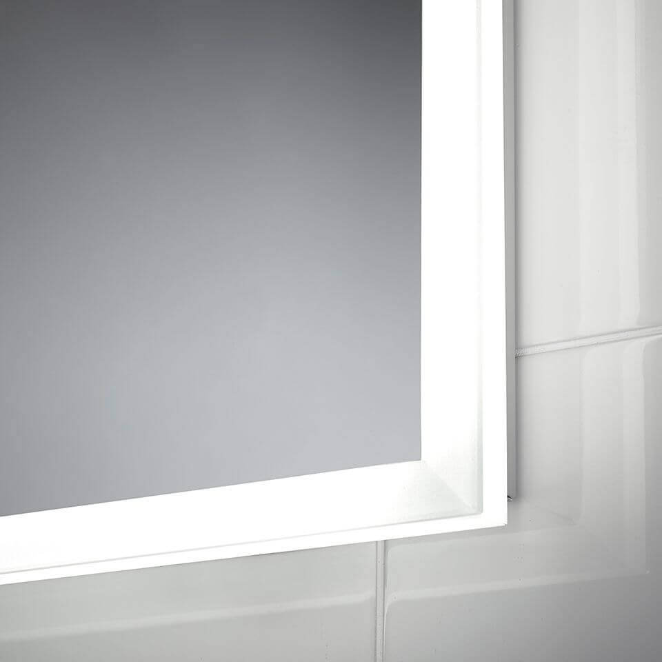 Sensio Glimmer Dimmable Mirror With Diffused LED Border - SE30726C0