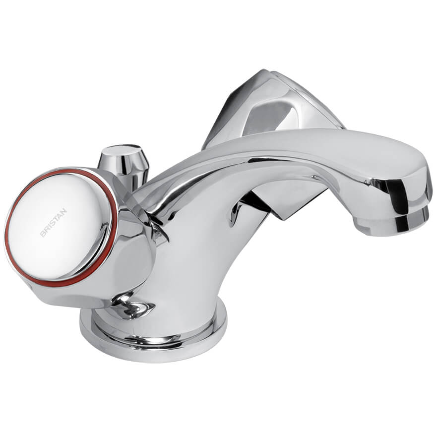 Bristan Value Club Mono Chrome Basin Mixer Tap VAC BASNW C MT Bristan Value Club Mono Chrome Basin Mixer Tap VAC BASNW C MT