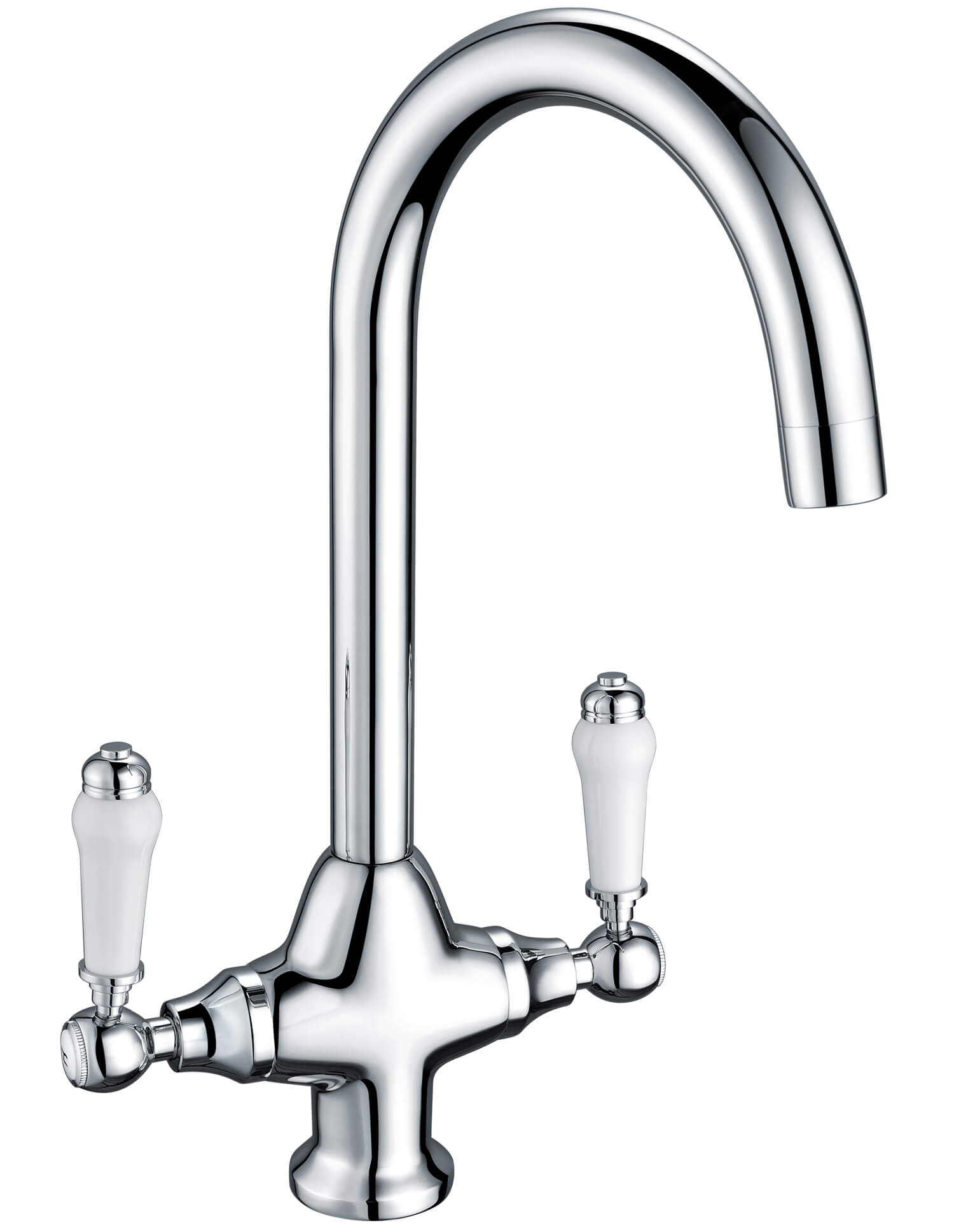 RAK Belfast Ceramic Lever Kitchen Sink Mixer Chrome Tap