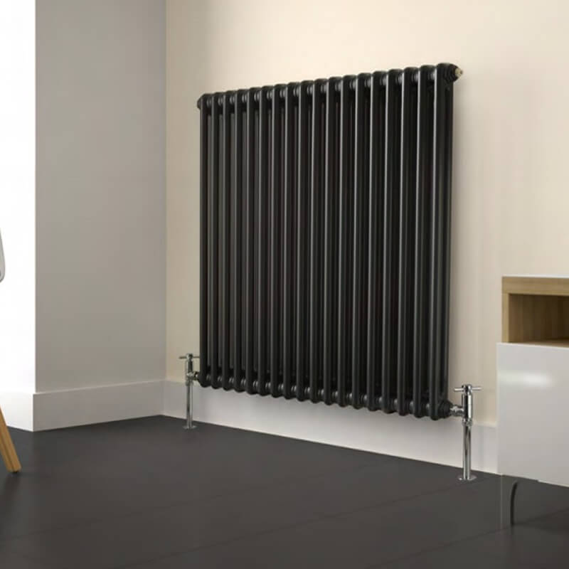 Kartell K-Rad Laser Klassic 2 Column Horizontal Anthracite Radiator ...