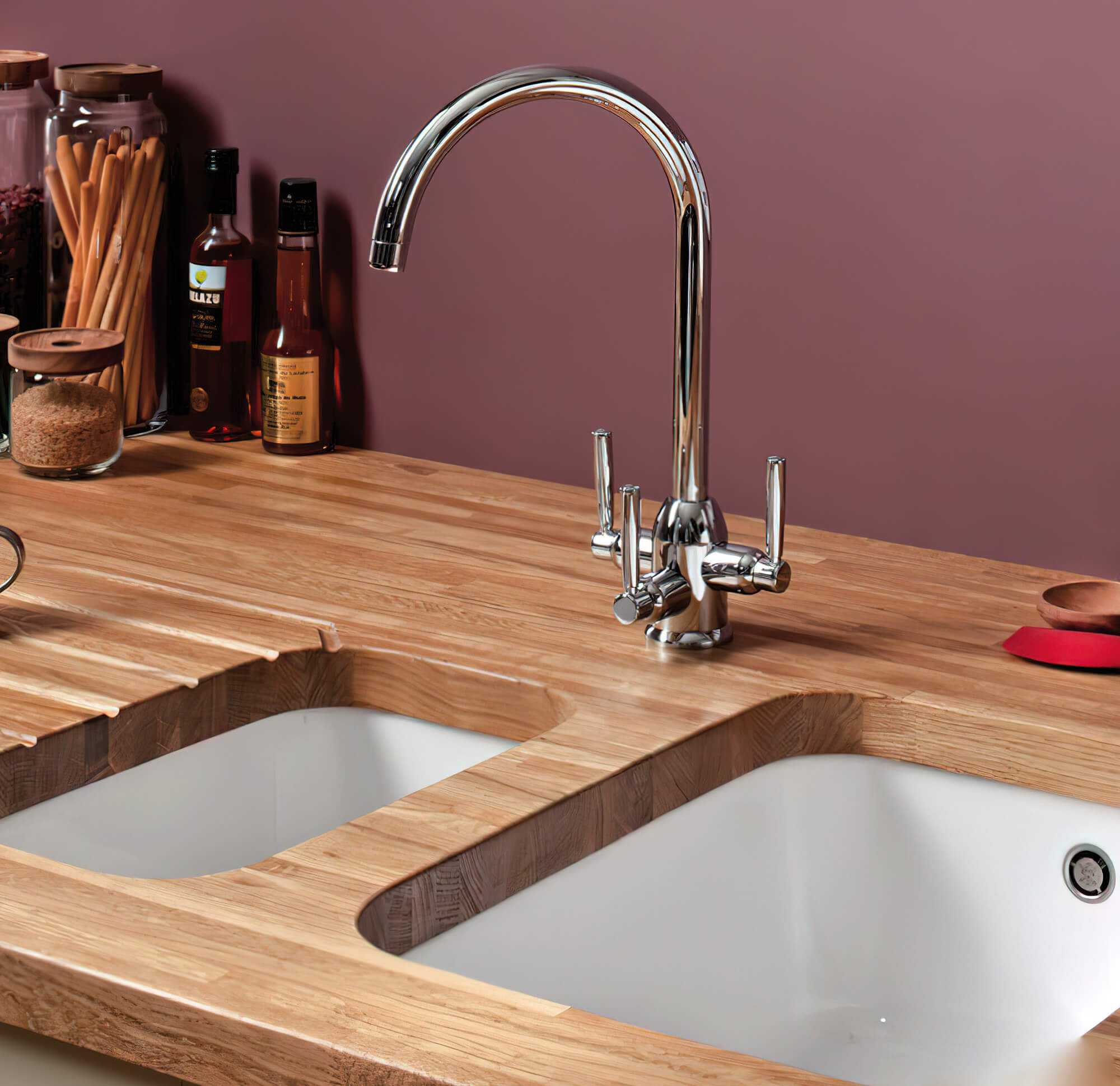 Carron Phoenix Dante Tri-Pure Filter Chrome Kitchen Sink Mixer Tap ...