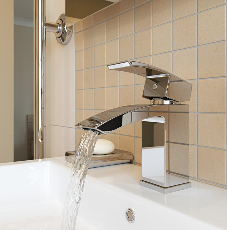 Joseph Miles Rima Mono Cloakroom Basin Mixer Tap Chrome - BTL-0221