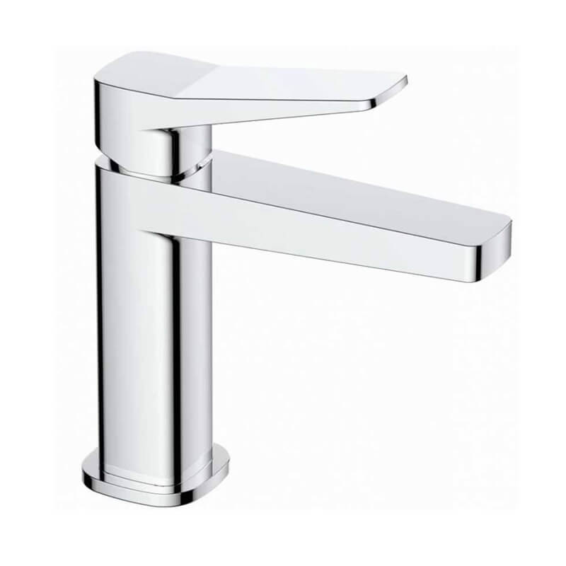 RAK Petit Square Deck-Mounted Basin Mixer Tap - RAKPES3001C