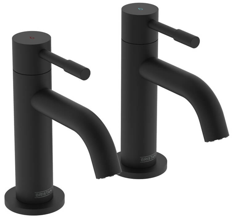 Bristan Mila Pair Of Basin Taps - MI 1/2 C