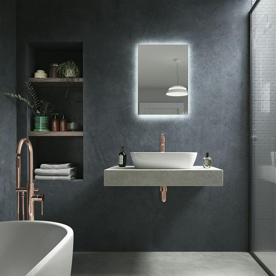 Sensio Serenity Duo Backlit 500 x 700mm LED Mirror - SE30716DM0