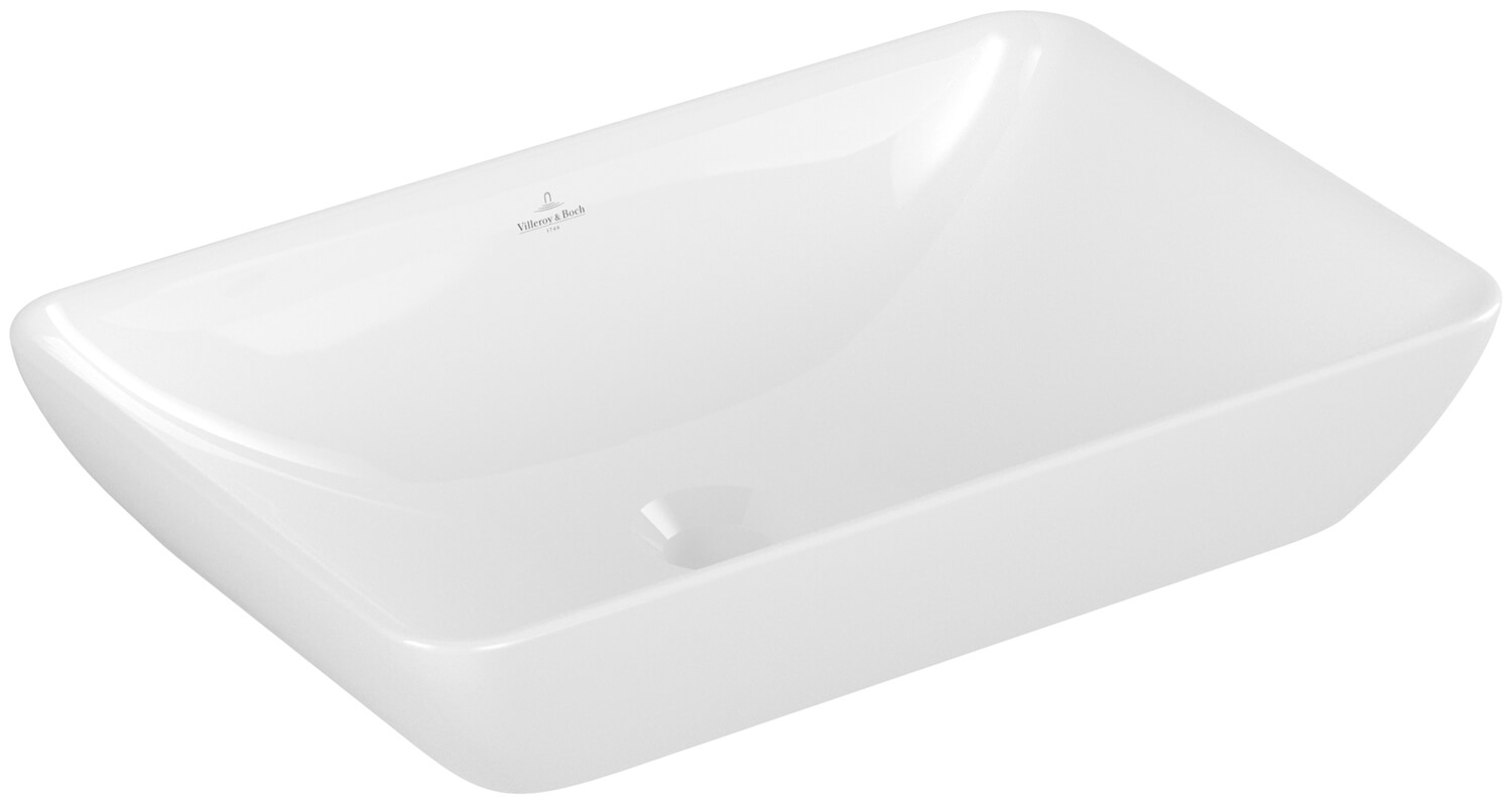 Villeroy And Boch Venticello 550mm x 360mm Rectangular Countertop Basin.
