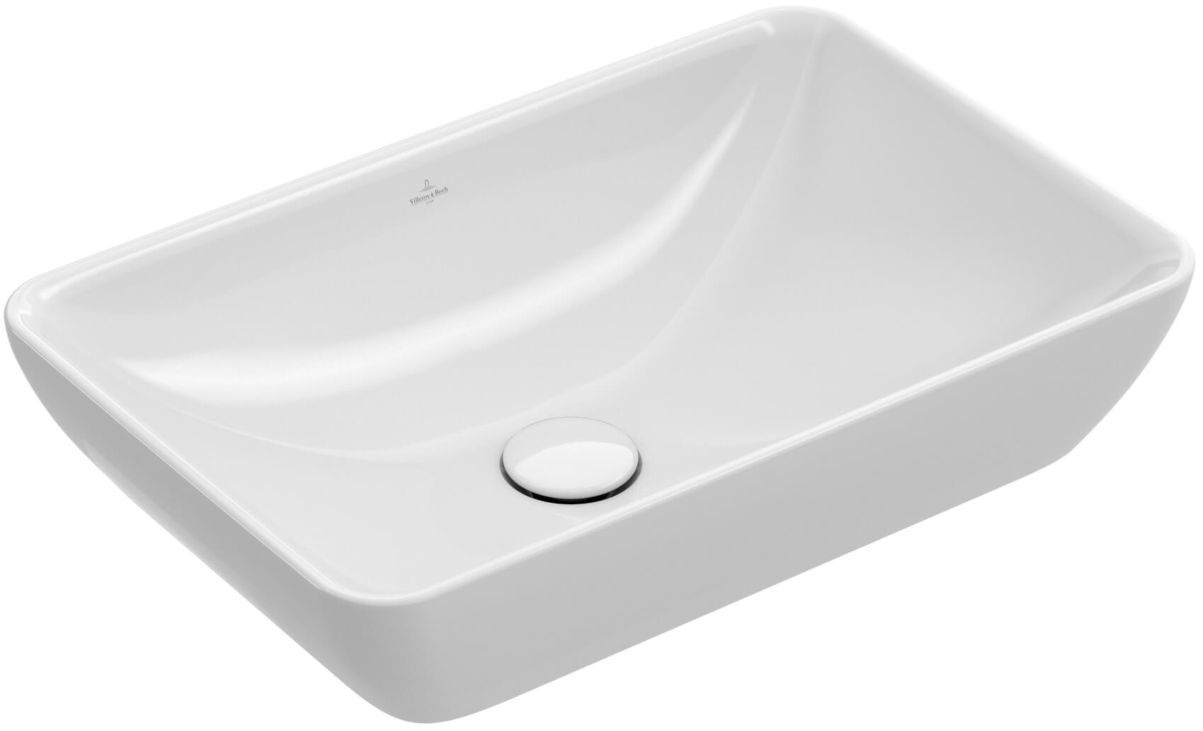 Villeroy And Boch Venticello 550mm x 360mm Rectangular Countertop Basin.