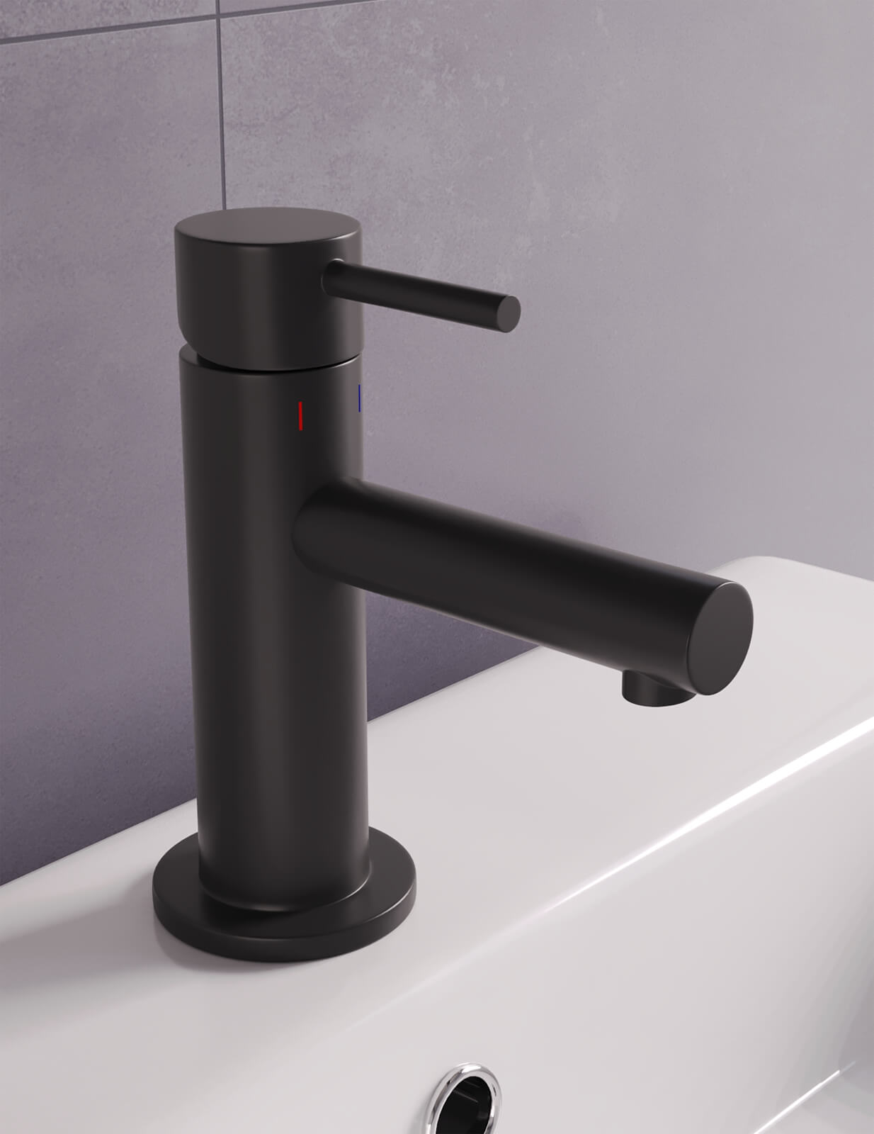 VitrA Origin Compact Basin Mixer Tap