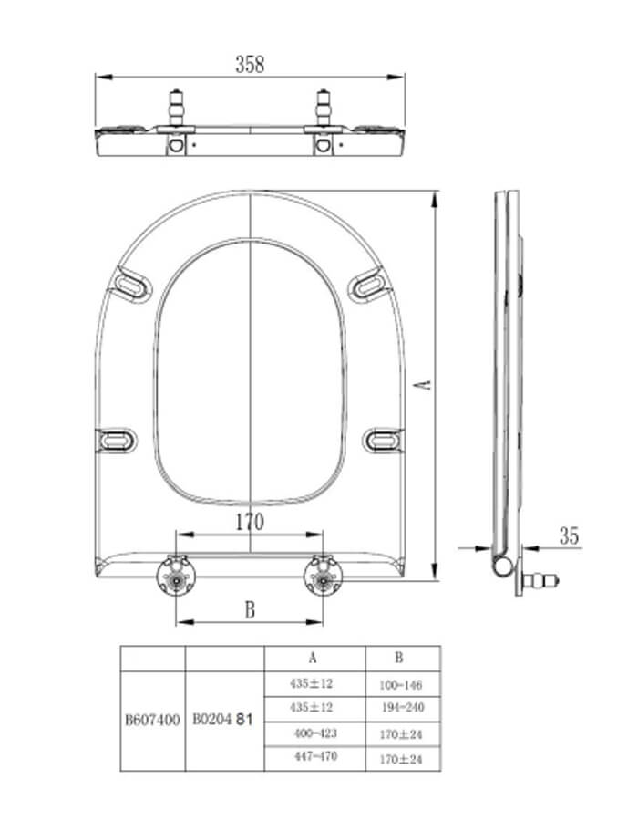 Lecico Zara Close Couple WC Pan With Soft Close Seat And Cistern