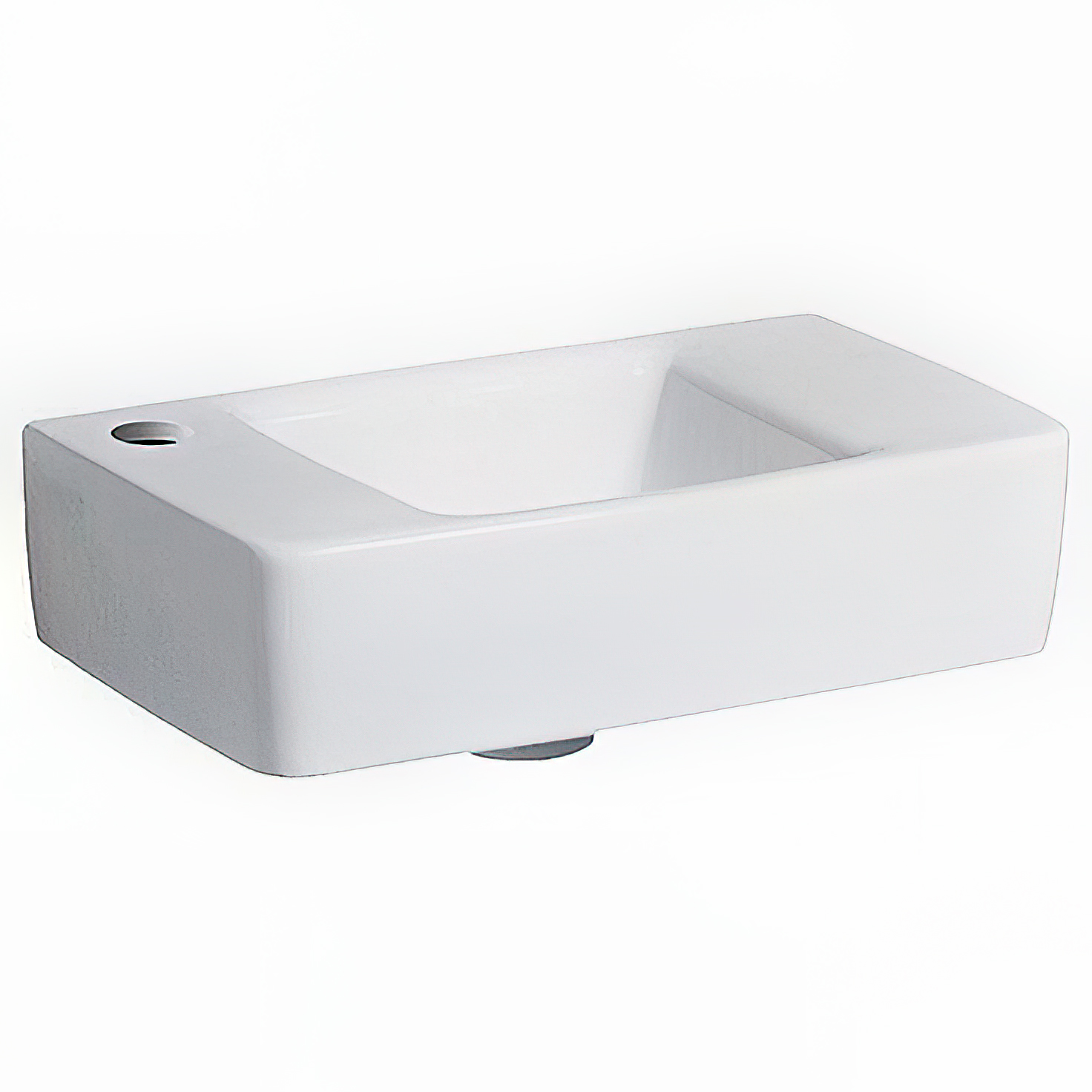 Twyford Sola 1 Tap-Hole 400 x 250mm Square Handrinse Basin