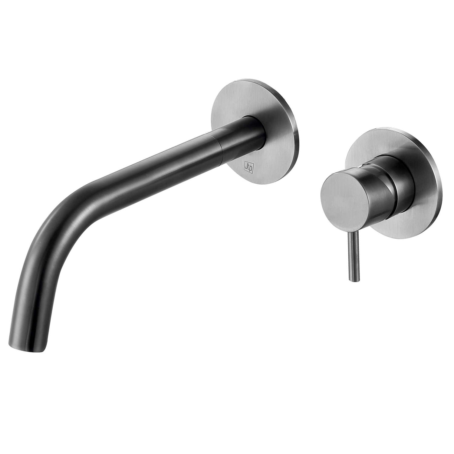 QS Basics VOX Single Lever Wall-Mounted 2-Hole Basin Mixer Tap With ...