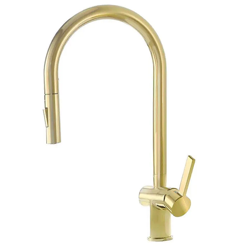 QS Basics VOX Single Lever Pull-Out Kitchen Sink Mixer Tap