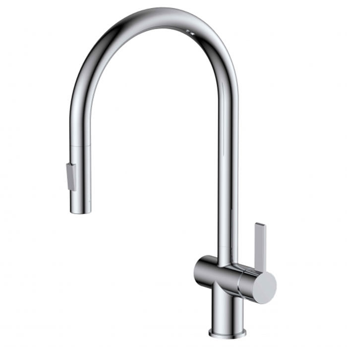 QS Basics VOX Single Lever Pull-Out Kitchen Sink Mixer Tap