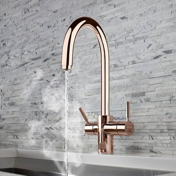 Insinkerator 3N1 J Spout Hot Filtered Tap With NeoTank And Filter
