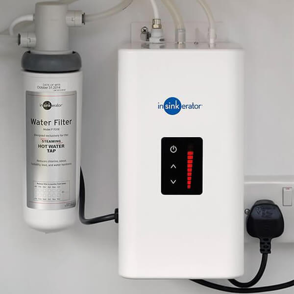 Insinkerator 3N1 J Spout Hot Filtered Tap With NeoTank And Filter