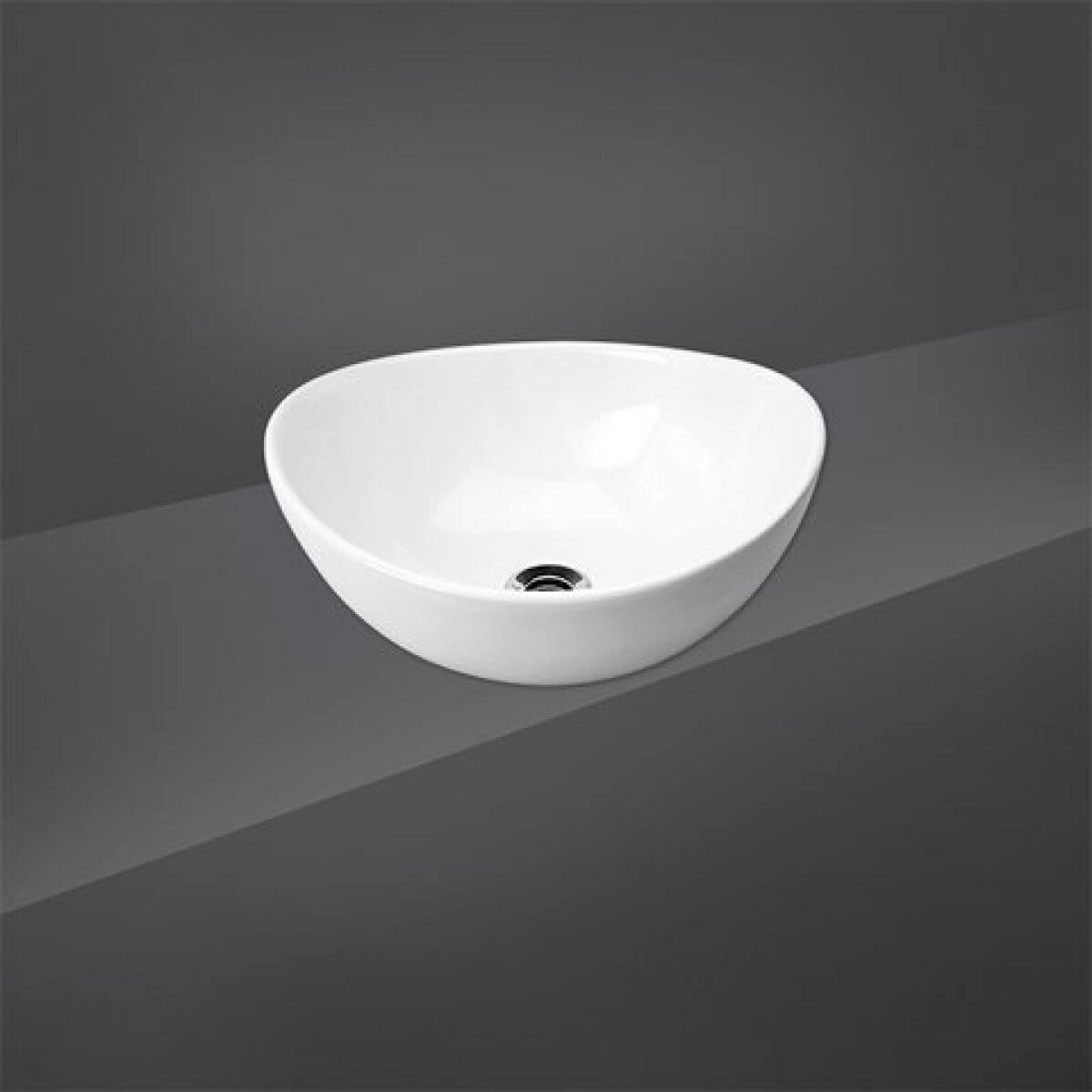 RAK Shell White Sit On Basin - SHELBAS