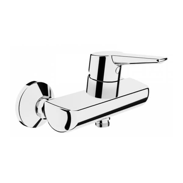 VitrA Solid S Wall Mounted Chrome Shower Mixer Valve - A42445EXP