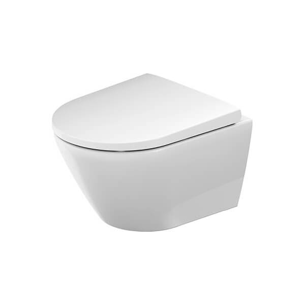 Duravit D-Neo Short Projection Wall Hung Rimless WC Pan