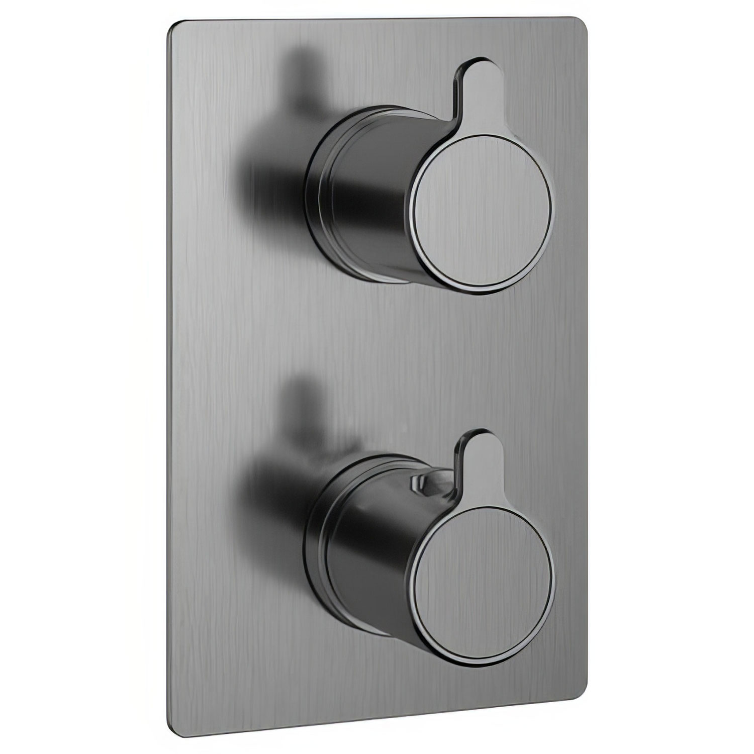 Flova Moonlight SmartBox Rectangular Finishing Set, Short Lever Handle