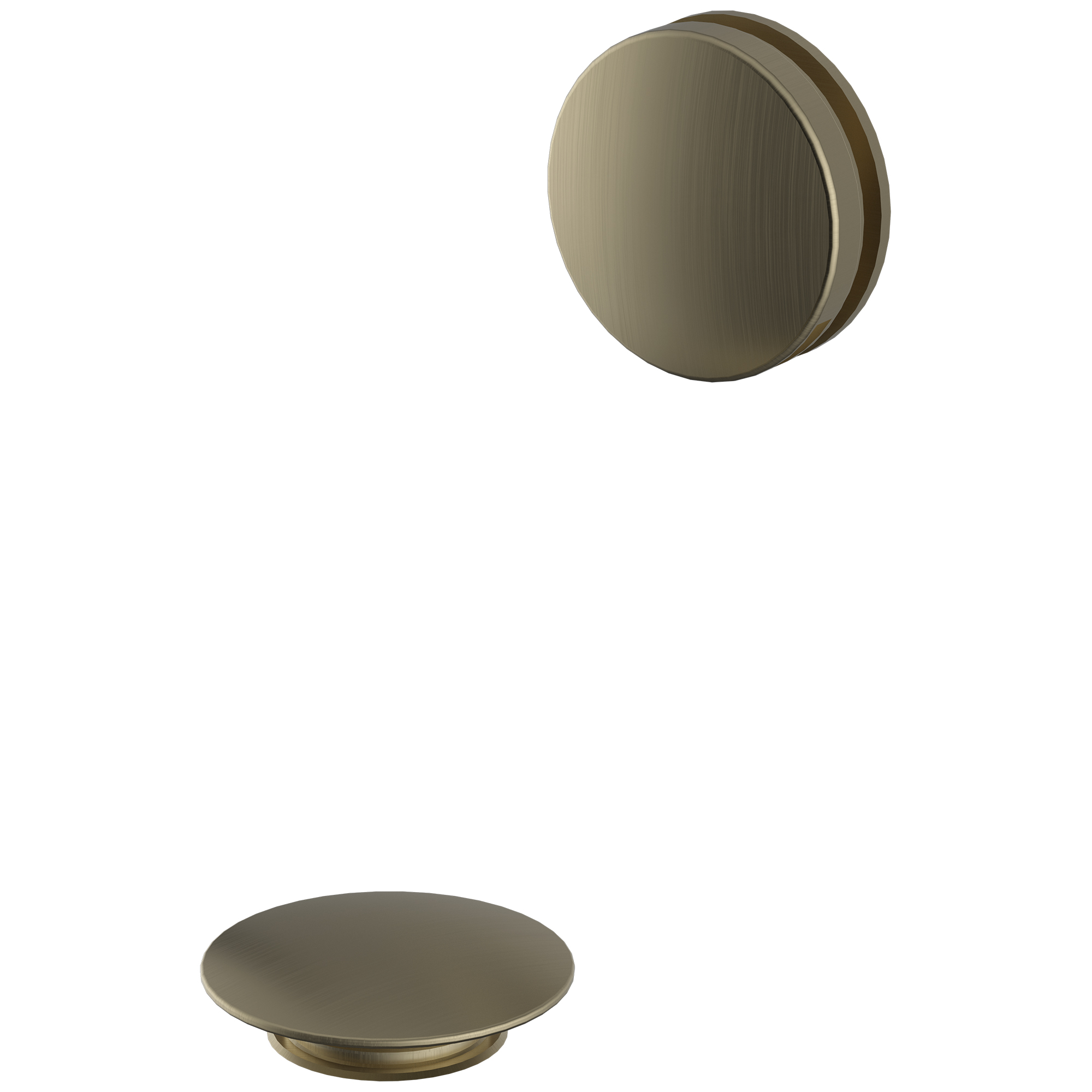 Heritage Push Button Bath Waste - 5 Finish Options